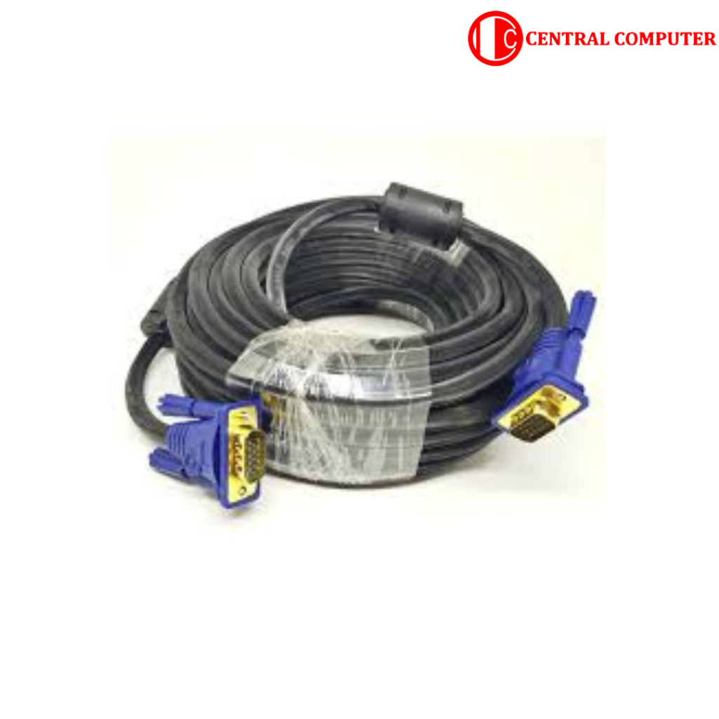 Jual KABEL VGA 15 M HIGH QUALITY GOLD PLATED VGA 15 METER | Shopee Indonesia