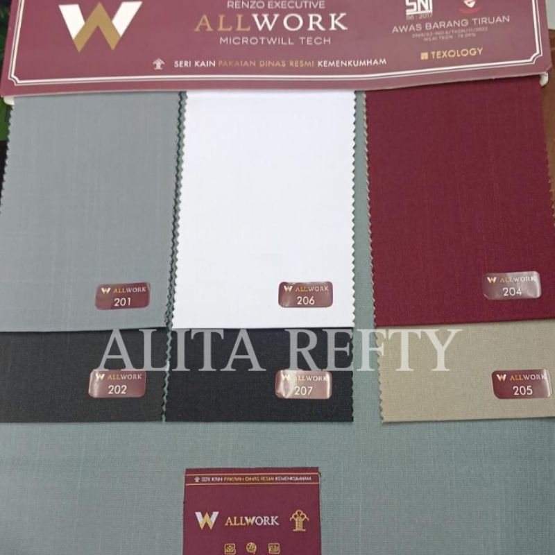 Jual Kain Seragam Dinas Allwork Kemenhumkam / Bahan Seragam Pdu Pdh ... Jual Kain Seragam Dinas Allwork Kemenhumkam / Bahan Seragam Pdu Pdh ...