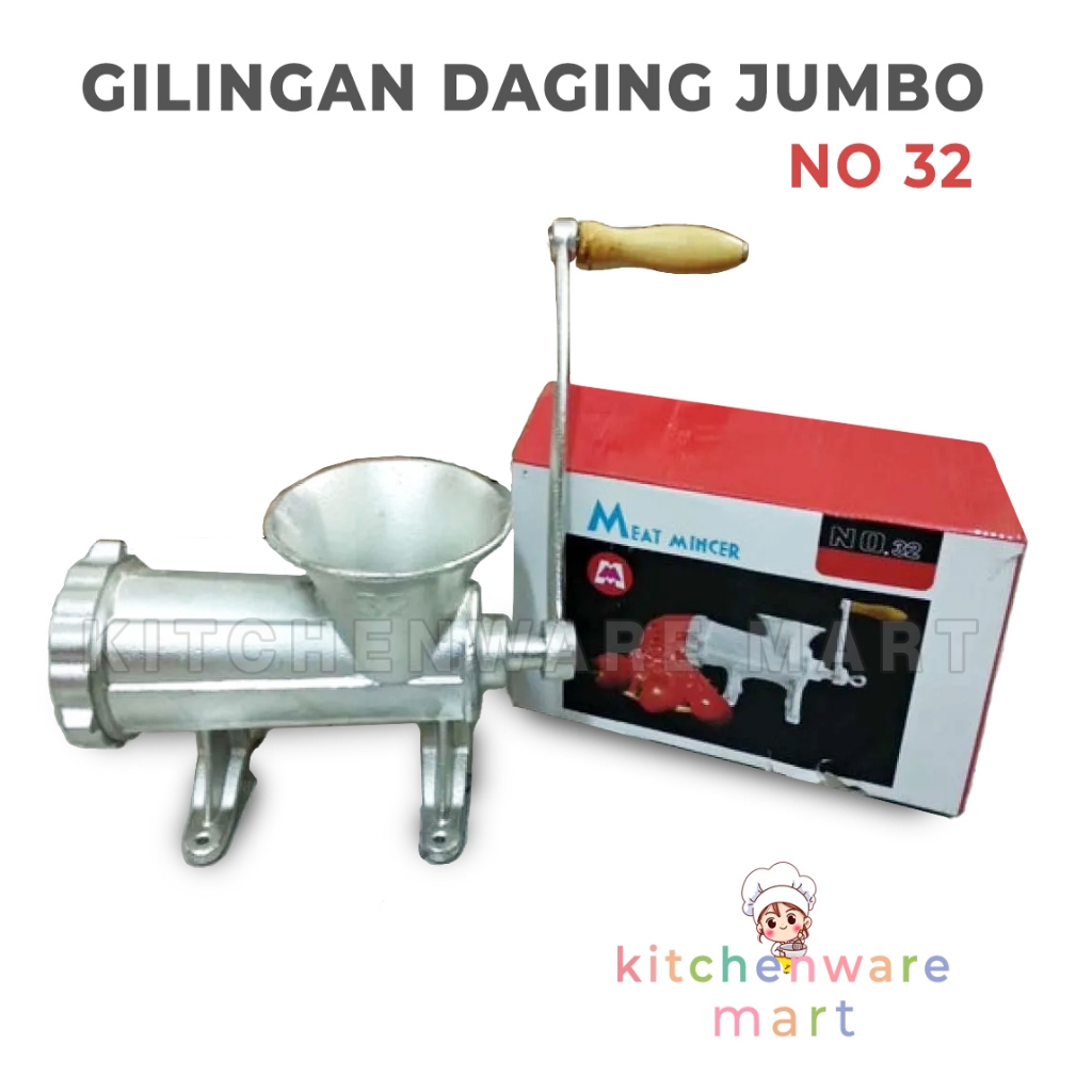 Jual Gilingan Daging 32 Jumbo Besar besi cor tebal kuat gilingan bumbu ...