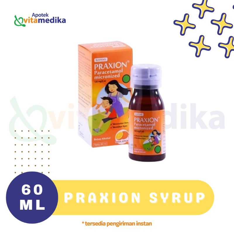 Jual PRAXION SYRUP Demam Sakit Kepala | Shopee Indonesia
