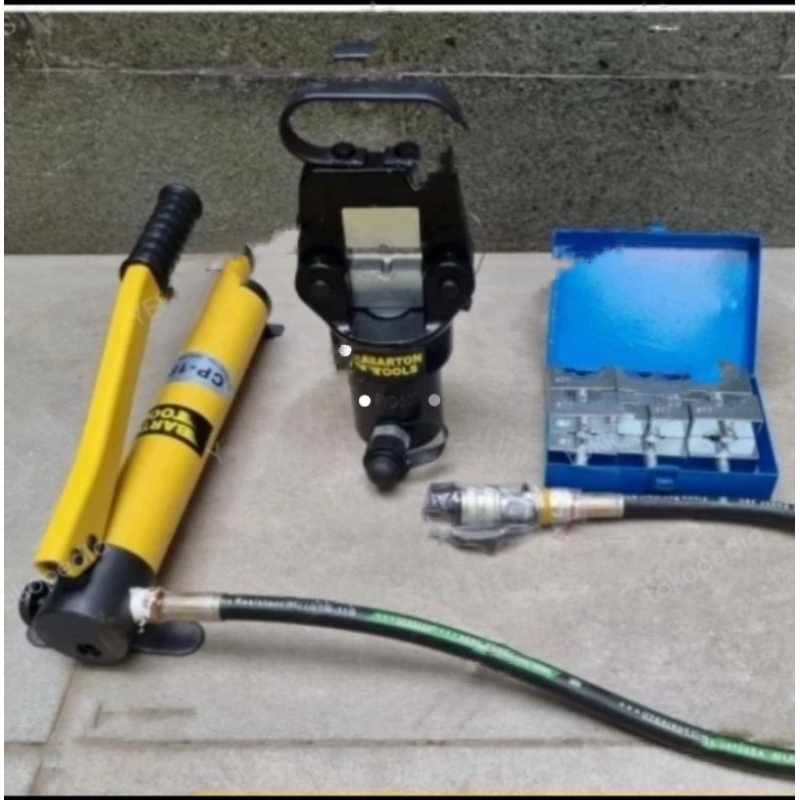 Jual Tang crimping hydraulic 16-400 mm tang press skun kabel hidrolik ...