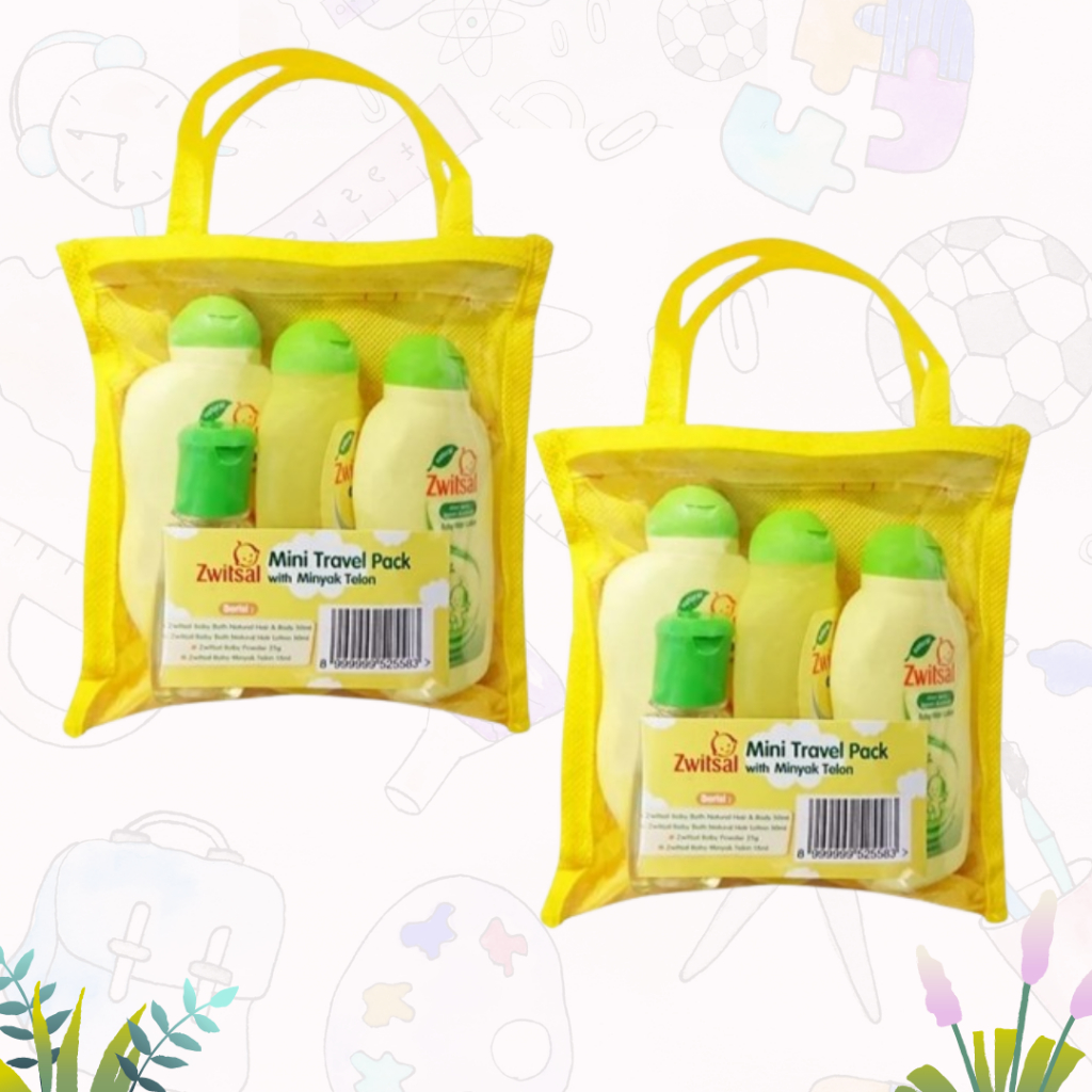 Jual Zwitsal Baby Mini Travel Pack Paket Perlengkapan Mandi Bayi ...