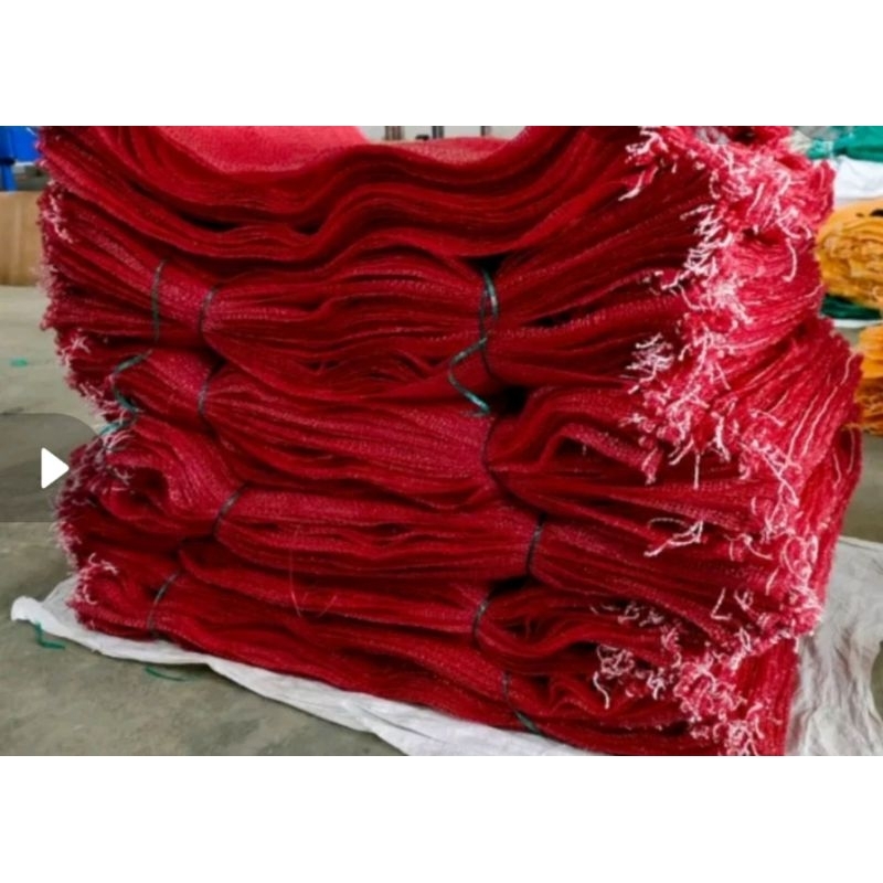 Jual Waring sayur/karung buah ukuran 60 x 100 cm isi 25 pcs | Shopee ...