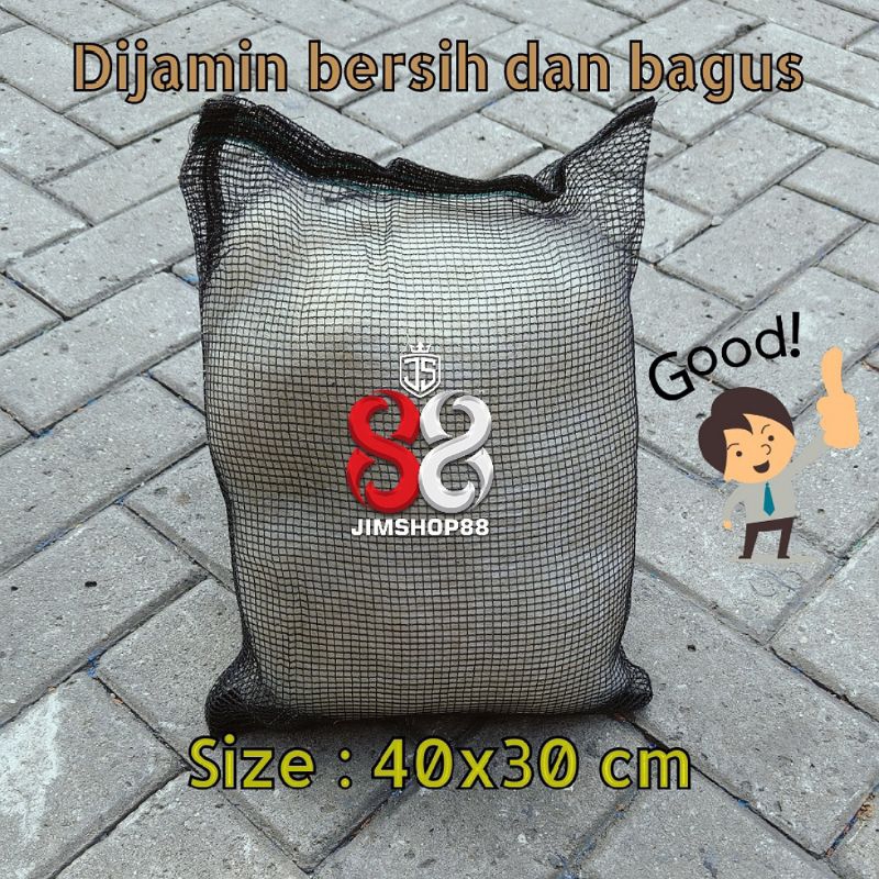 Jual JARING NELAYAN / JARING BEKAS NELAYAN filter aquarium/kolam koi ...
