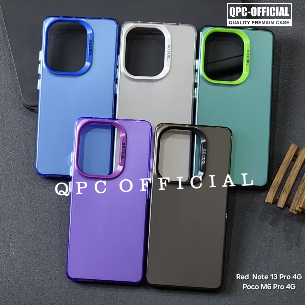 Jual Case Poco M6 Pro 4G Poco M6 4G Case IMD Hologram Case Hybrid Poco ...