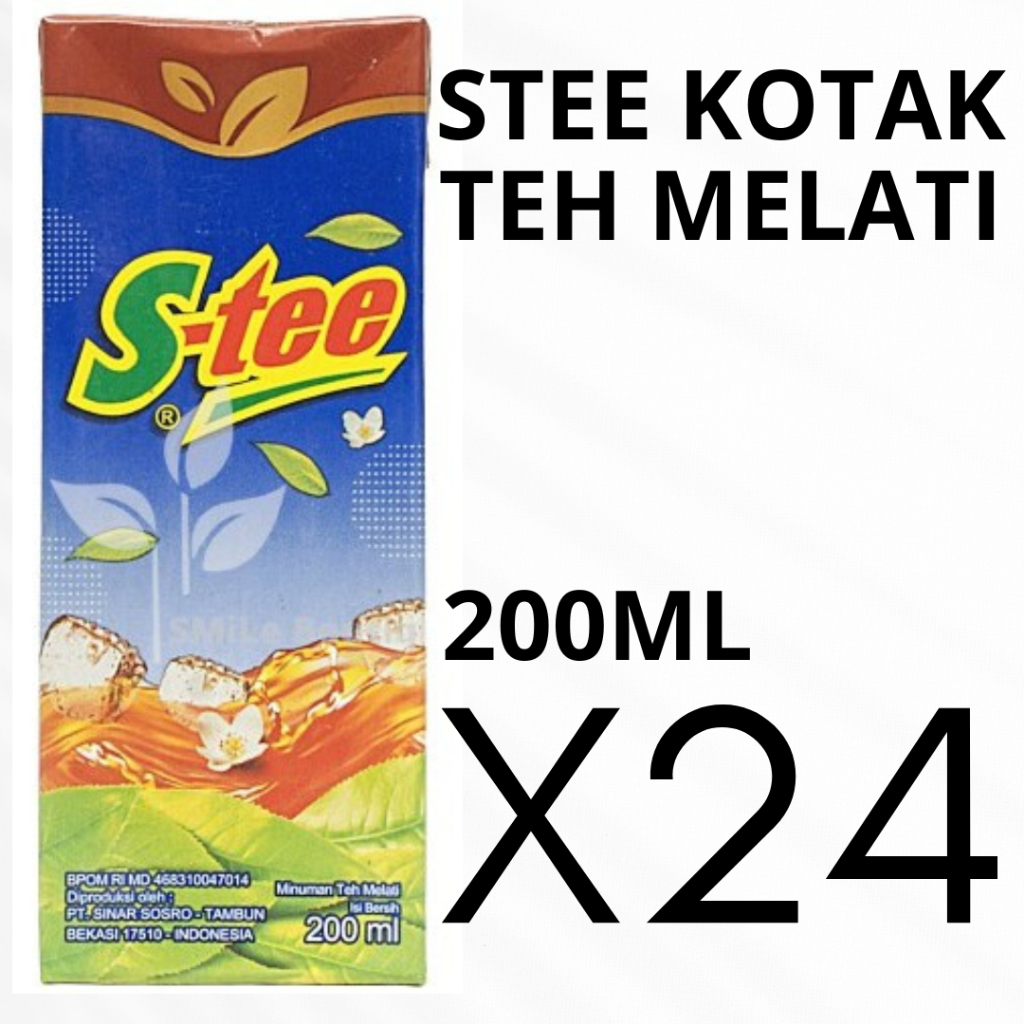 Jual STEE Kotak 200ML 1 Dus isi 24 Pcs | Shopee Indonesia