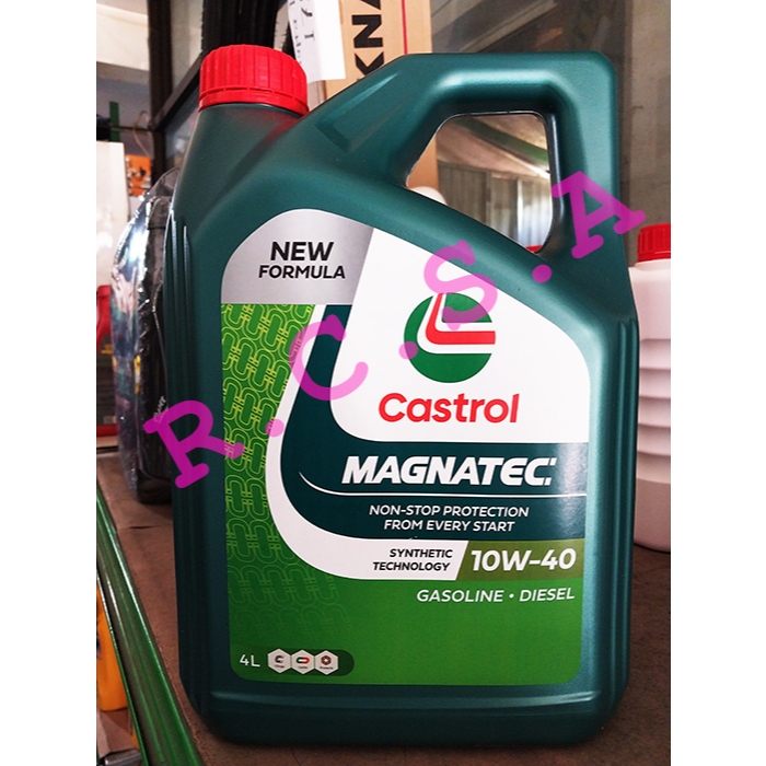 Jual OLI CASTROL MAGNATEC 4 LITER ORIGINAL | Shopee Indonesia
