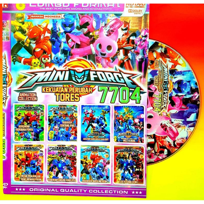 Jual KASET FILM MINI FORCE - KASET FILM KARTUN MINI FORCE - KASET FILM ...