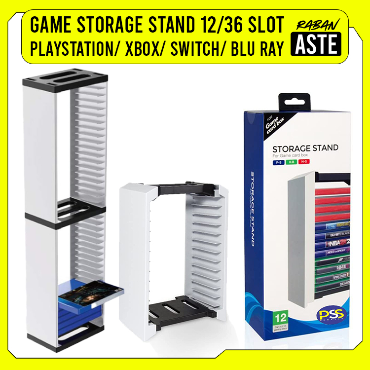 Jual Dobe Storage Stand Game For PS4 / PS5 / Xbox / Nintendo Switch ...
