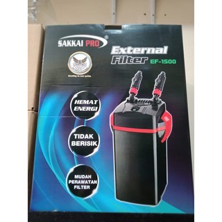 Jual EXTERNAL FILTER EF 1500 SAKKAI PRO / CANISTER FILTER AQUARIUM EF ...