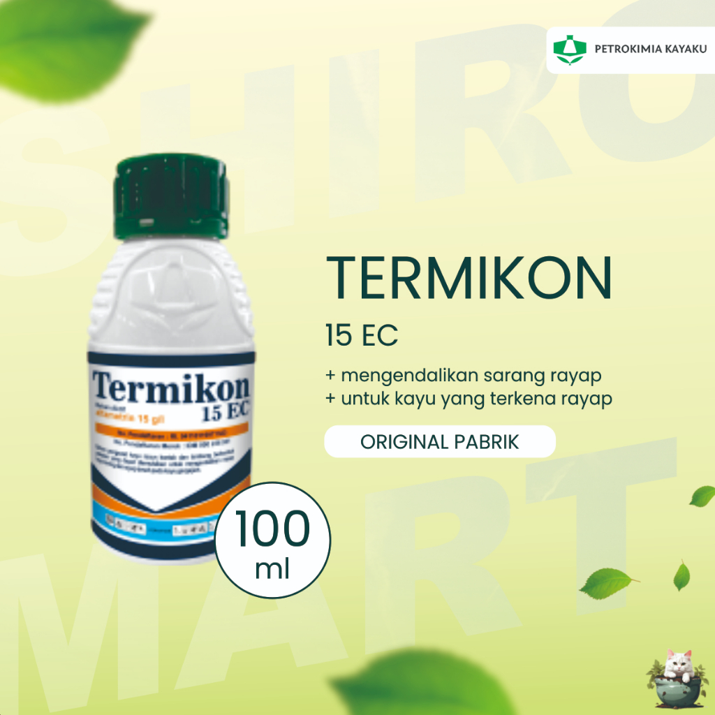 Jual Obat rayap insektisida Termikon 15EC 100 ml ORIGINAL ASLI 100% ...