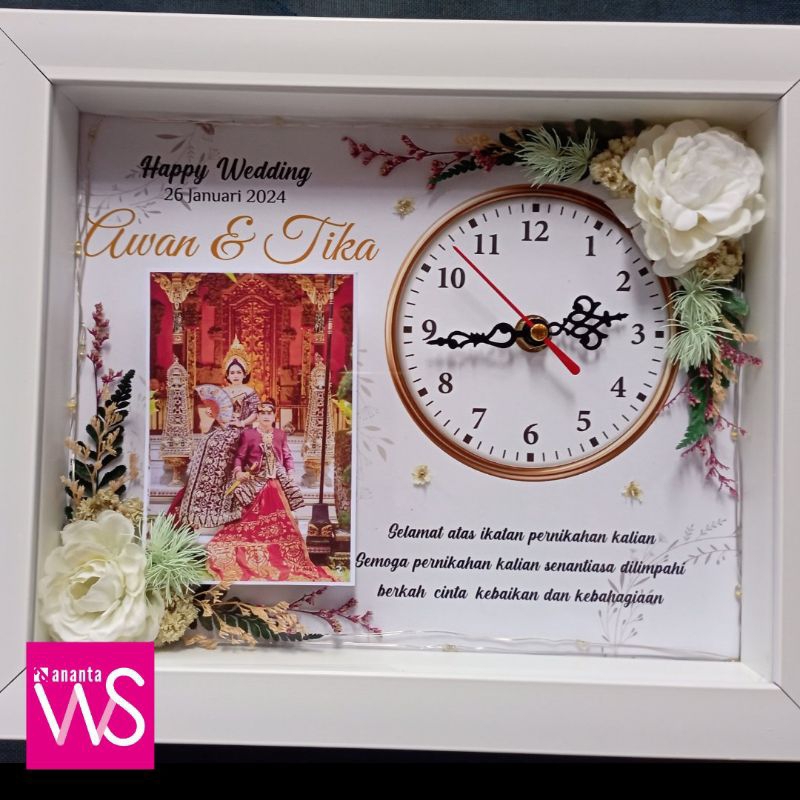 Jual Frame 3D Custom PBB Wedding Gift / Ulang Tahun / Gradution ...