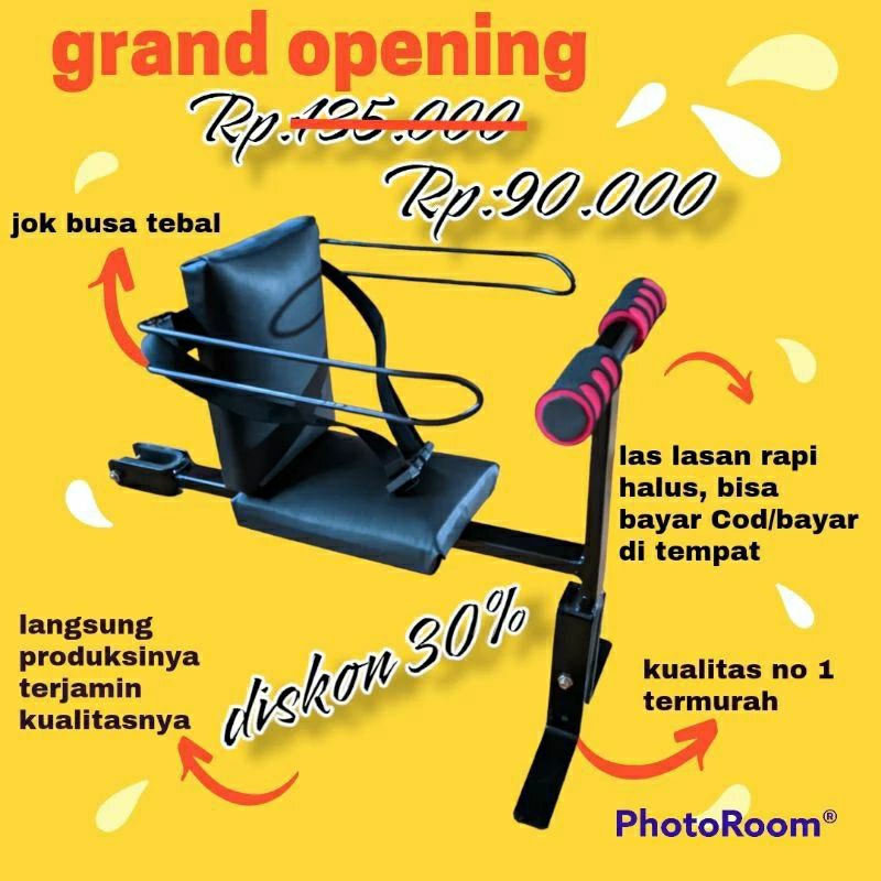 Jual BONCENGAN SEPEDA ANAK SEPEDA LIPAT/MTB/MINION/FEDERAL/SEPEDA ...