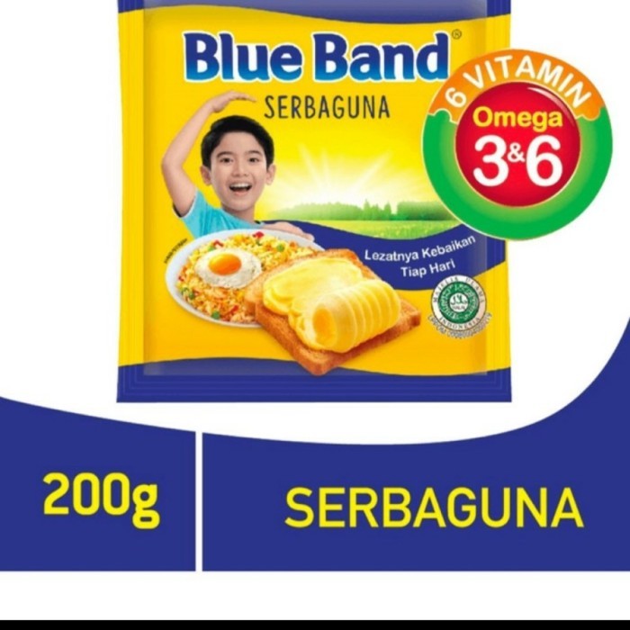 Jual BLUE BAND SERBAGUNA margarine 200gr & Tube 250gr | Shopee Indonesia