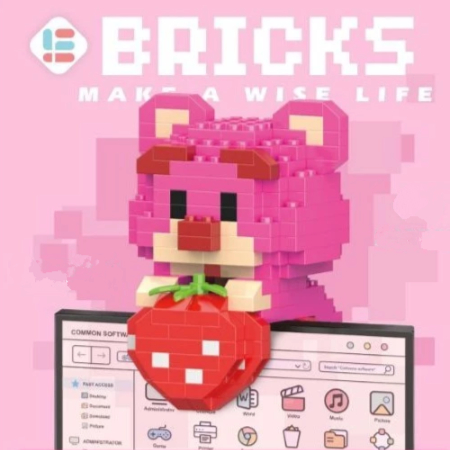 Jual Nano Block Karakter Mini Bricks Mainan Balok Susun Edukasi Anak ...
