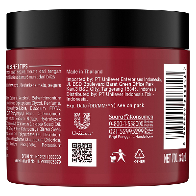 Jual TRESemme Hair Mask Keratin Smooth Deep Smoothing 180 ml | Shopee ...