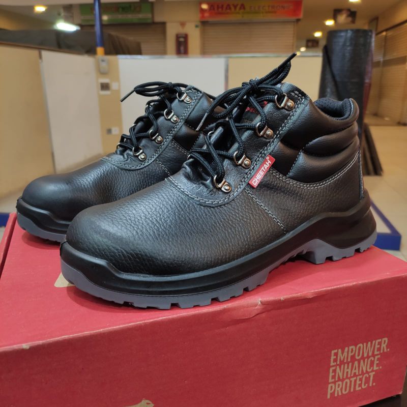 Jual Sepatu Safety Cheetah 7106H Original 100% / Safety Shoes Cheetah ...