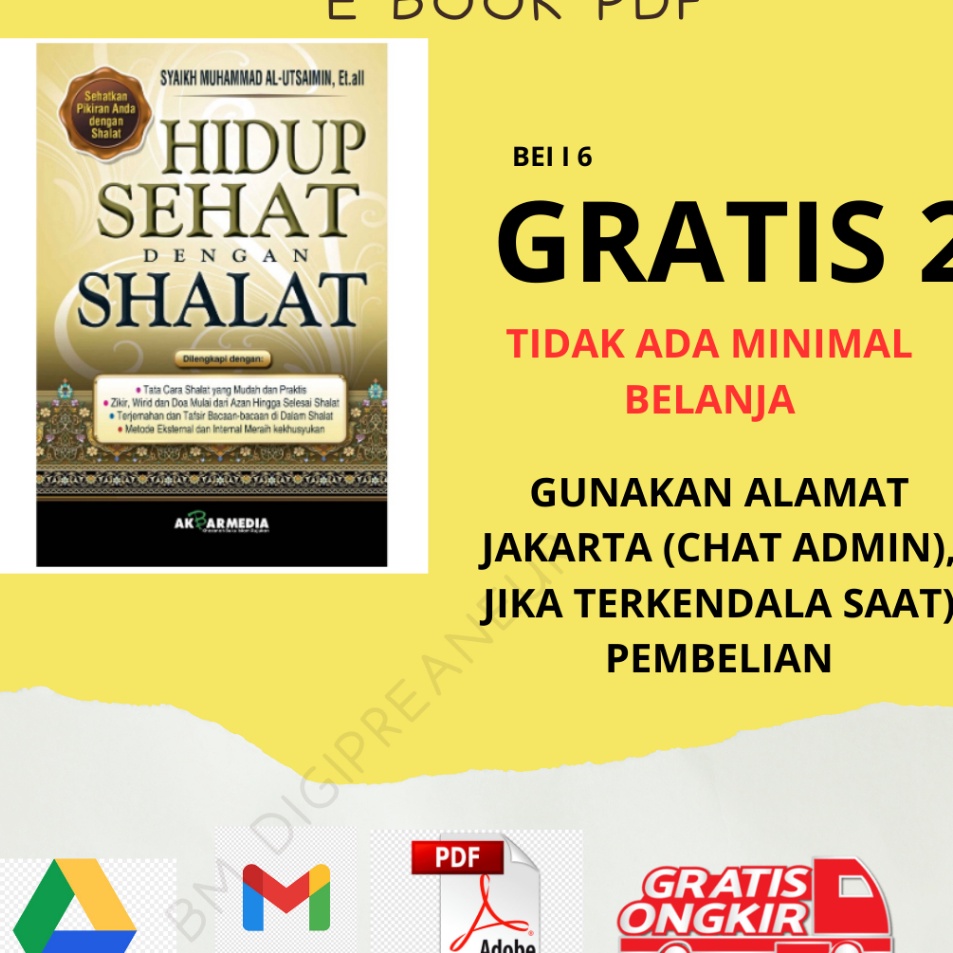 Jual Hemat Harga 56 eBuku Hidup Sehat Dengan Shalat PDF | Shopee Indonesia