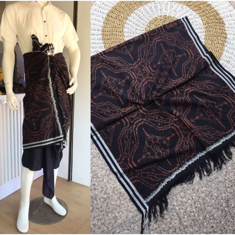 Jual Saputan tenun Ikat gringsing lasem bali|| Saput bali.pakaian Adat ...