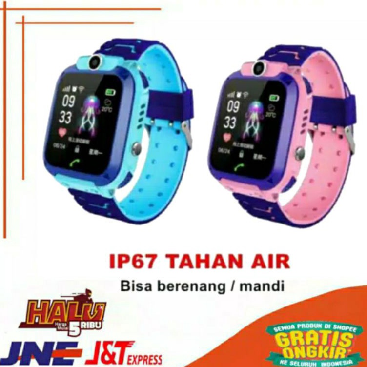Jual BAYAR DITEMPAT Anti Air Jam Tangan IMO IP67 Q12 Waterproof Watch Phone Smartwatch | Shopee ...