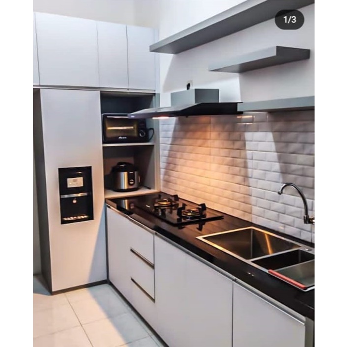 Jual kabinet dapur modern / kitchen set minimalis / kitchen set klasik ...