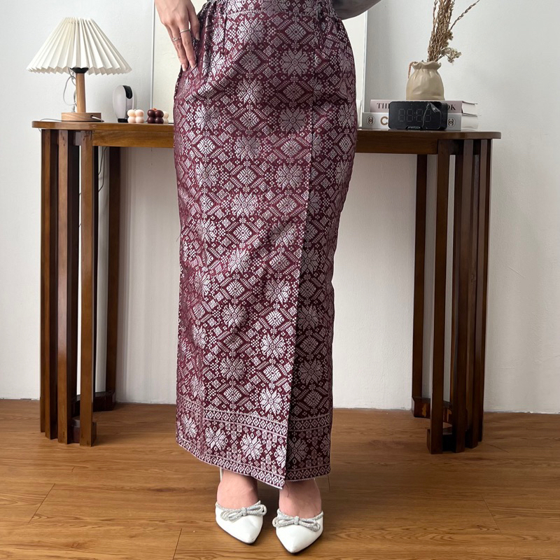 Jual Hoolaqueen - Rok Songket - Rok Span Tradisional - Rok Motif Etnik ...
