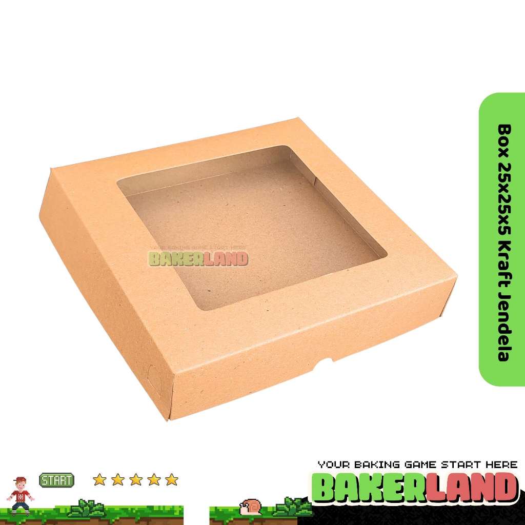 Jual Box 25x25x5 / Box Catering / Dus Catering / Lunch Box / Box Nasi ...