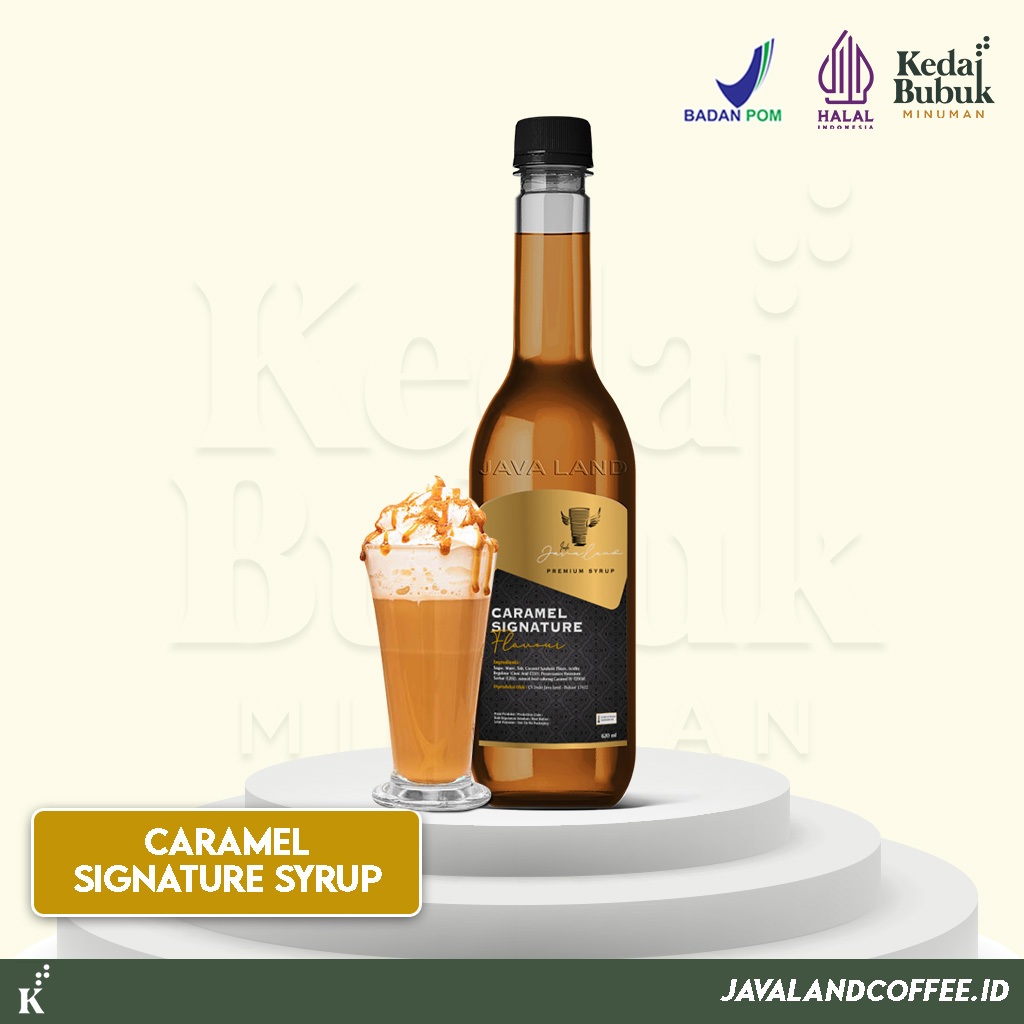 Jual Javaland Syrup / Sirup Rasa Caramel 620ml - Signature | Sirup ...