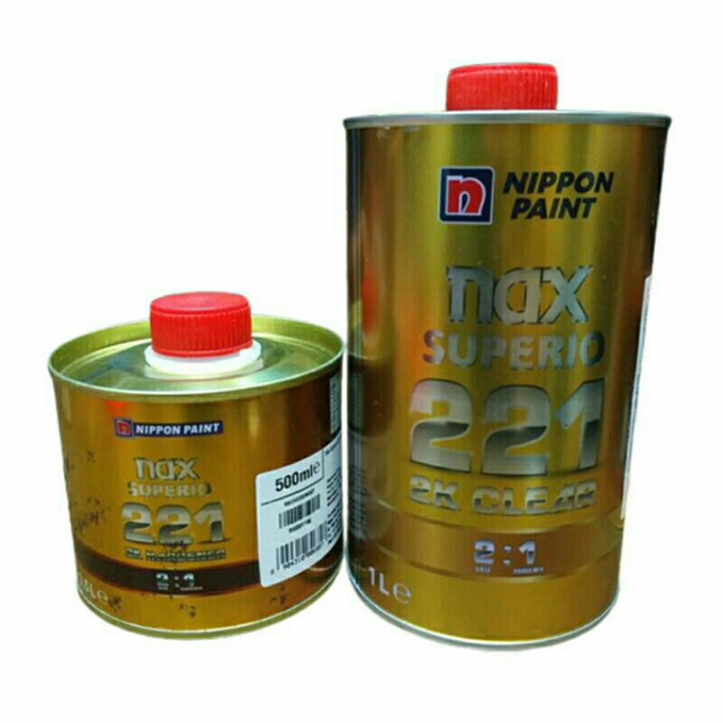Jual Nippon Paint Nax Superio 221 2K PU Clear 1.5 Liter Set | Shopee Indonesia