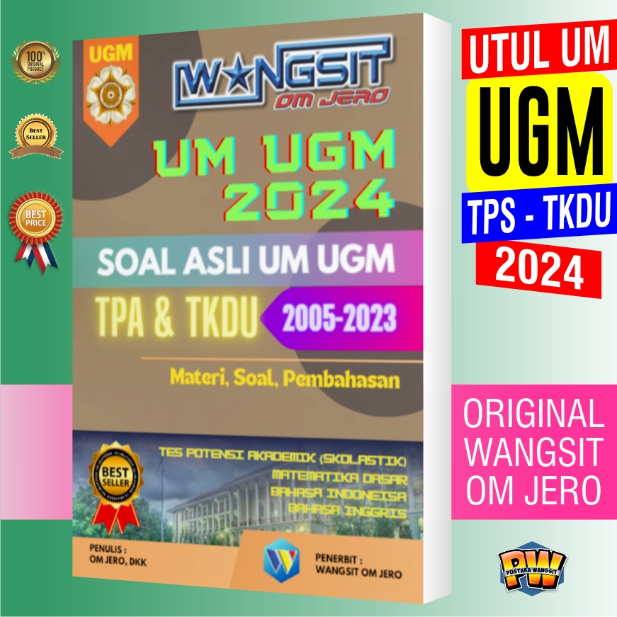 Jual Buku Wangsit UTUL UM UGM TPS & TKDU 2024 / Buku Wangsit 2024 | Shopee Indonesia