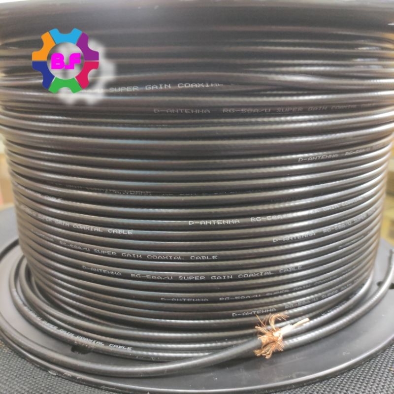 Jual KABEL RG58 D'ANTENA COAXIAL KABEL RG 58 HARGA PERMETER | Shopee Indonesia