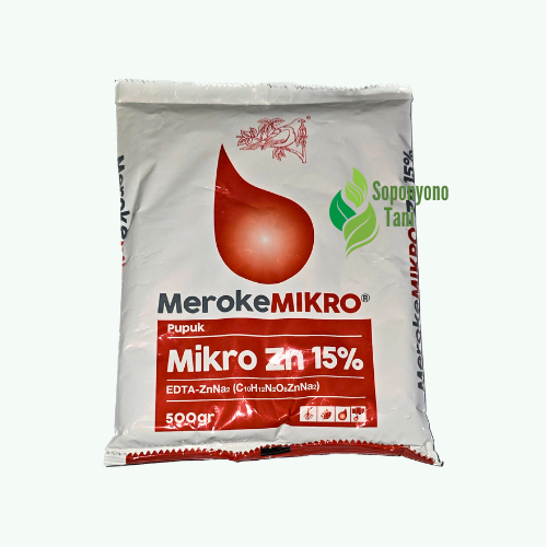 Jual Pupuk Meroke Mikro Zn 15% (500gr) Asli Kemasan Pabrik Hidroponik ...