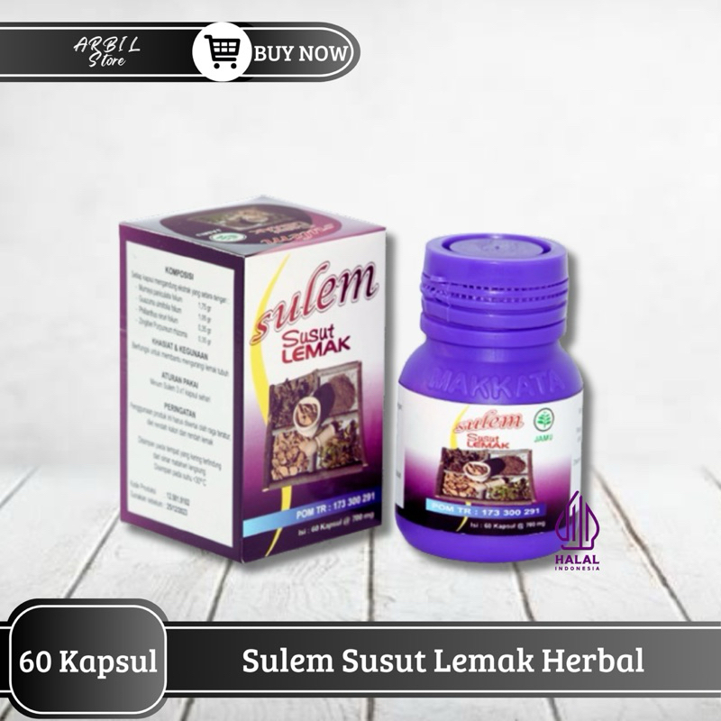 Jual Sulem Susut Lemak Herbal Kapsul Solusi Diet Sehat Isi 60 Kapsul ...