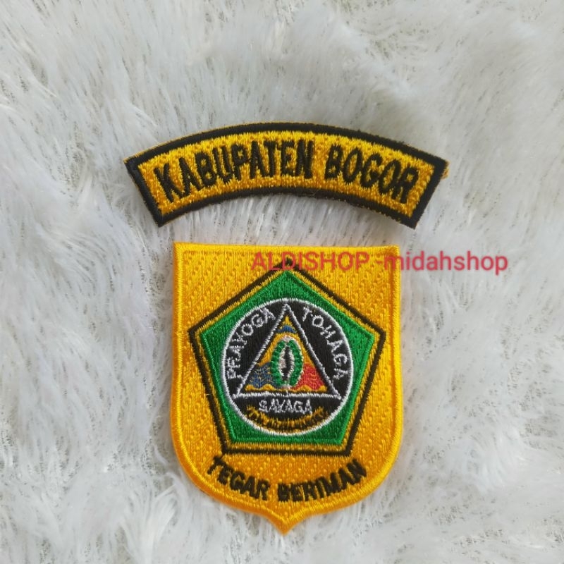 Jual LOGO DISPEN KABUPATEN BOGOR BORDIR | Shopee Indonesia