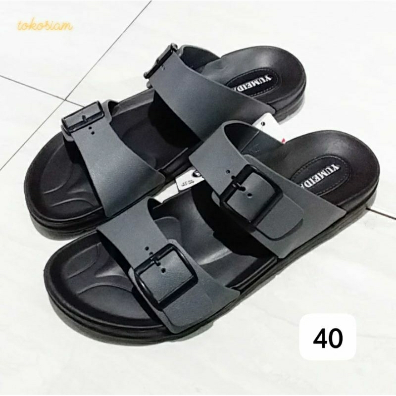 Jual Sandal Gesper Karet Pria dan Wanita ukuran 38 39 40 41 42 43 ...