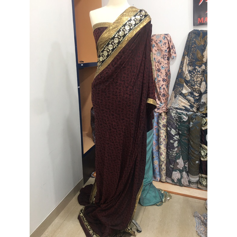 Jual kain sari /sari india / harga per 0.5M | Shopee Indonesia