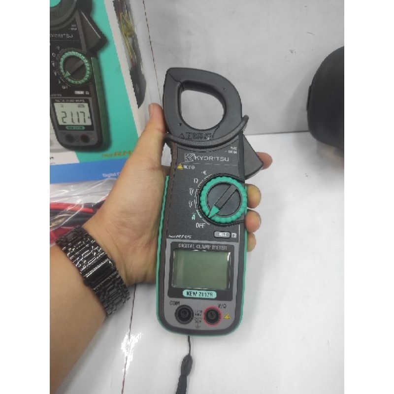Jual TANG AMPERE KYORITSU DIGITAL CLAMP METER KEW 2117R | Shopee Indonesia