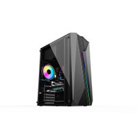 Jual 3 POWER UP CASING GAMING RAPTOR R-1615 + 2 FAN RGB | Shopee Indonesia