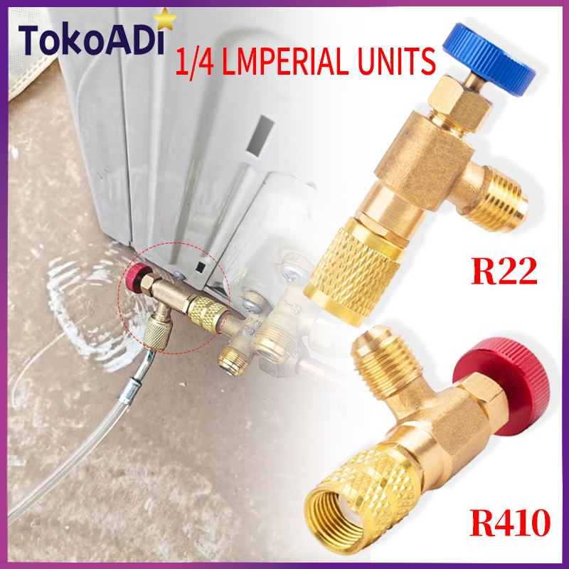 Jual Adaptor Nepel Kran Freon R22/R410 Isi Freon Ac Mobil Adaptor ...