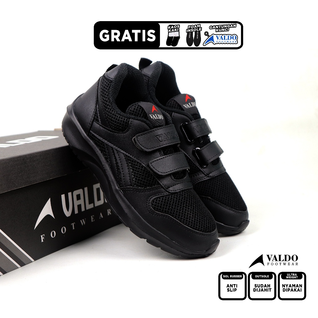 Jual Valdo Footwear Felix Sepatu Sekolah Anak Laki Laki Dan Perempuan ...