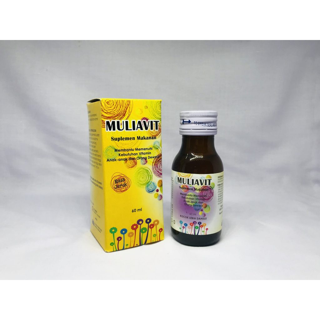 Jual MULIAVIT SYR 60ML ( VIT ANAK DAN DEWASA ) | Shopee Indonesia