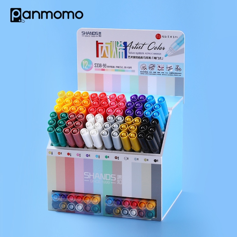 Jual acrylic marker PENEBAL CRAYON BISA merek MORANDI akrilic spidol ...