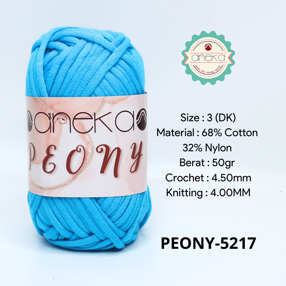 Jual KATALOG - Benang Rajut Peony / T-Shirt Tutup Cotton Nylon Yarn / Katun Nilon | Shopee Indonesia
