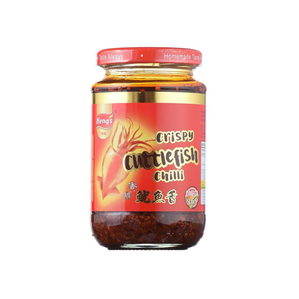 Jual Hengs Crispy Cuttlefish Heng's Crips Chilli Sauce Sambal Cumi Cabe ...