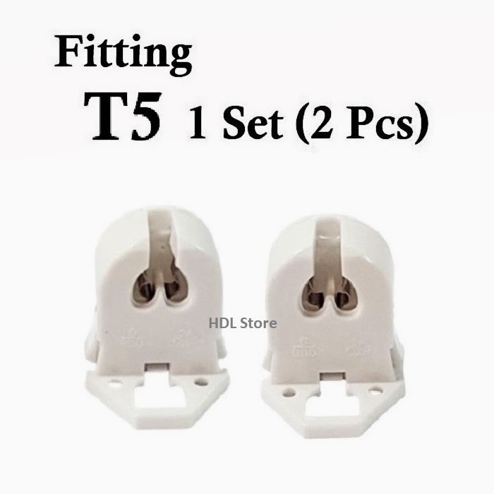 Jual Fitting Socket Konektor Dudukan Kaki Lampu TL T5 Aquazonic ...