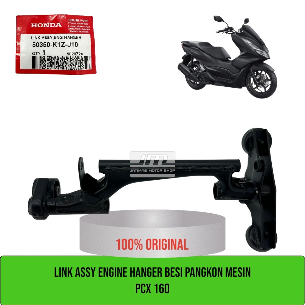 Jual Link assy engine hanger besi pangkon mesin pcx 160 50350-K1Z-J10 ...