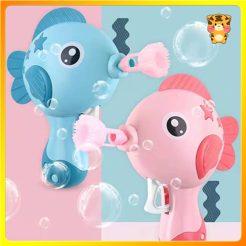 Jual Mainan Bubble Gun Tembakan Balon Gelembung Sabun Pistol Gelembung ...