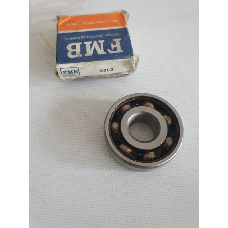 Jual LAHAR LAHER BEARING 6302 FMB KUALITAS BAGUS FEDERAL MOTOR BEARING ...