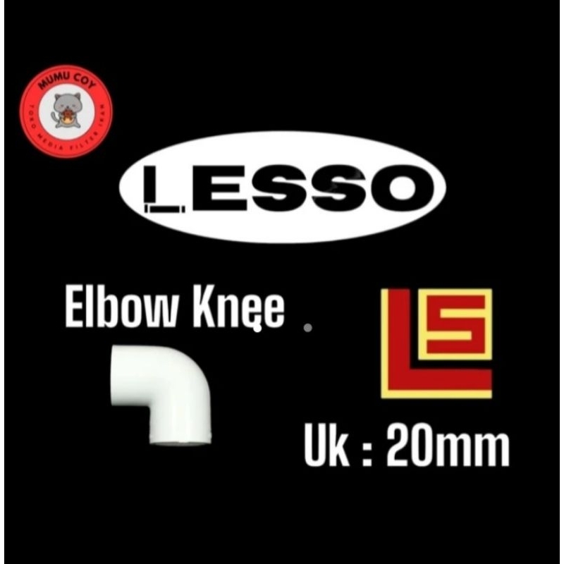 Jual Lesso Deg Elbow Knee / Keni / Pipa Pipe U - Pvc By 3 Pawns ...