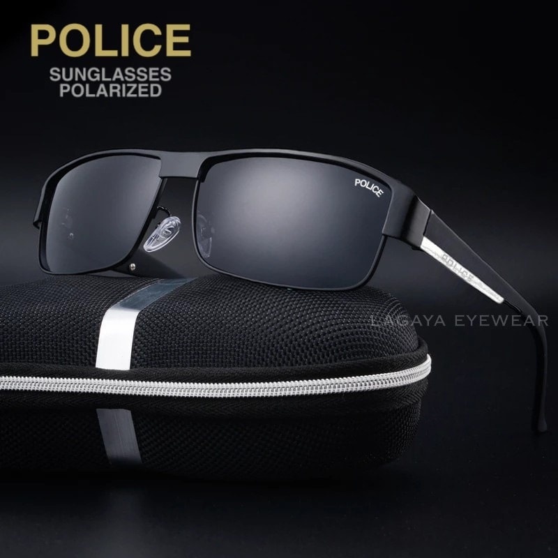 Jual kacamata police p24 lensa polarized tahan sinar matahari kacamata gaya kacamata sporty ...